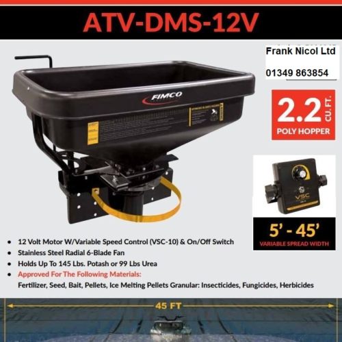 FIMCO 2.2 Cu Ft DMS with 2″ Receiver Mount and Rain Cover – Frank Nicol