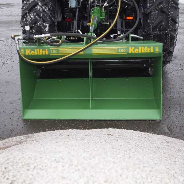 Kellfri Tractor-Mounted Gritter, 1.3Mtr c/w Cylinder and Hose – Frank Nicol